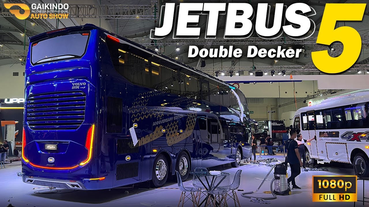 JETBUS 5 DOUBLE DECKER ISTIMEWA‼️ BANYAK MENDAPATKAN PERUBAHAN DI GIIAS ...