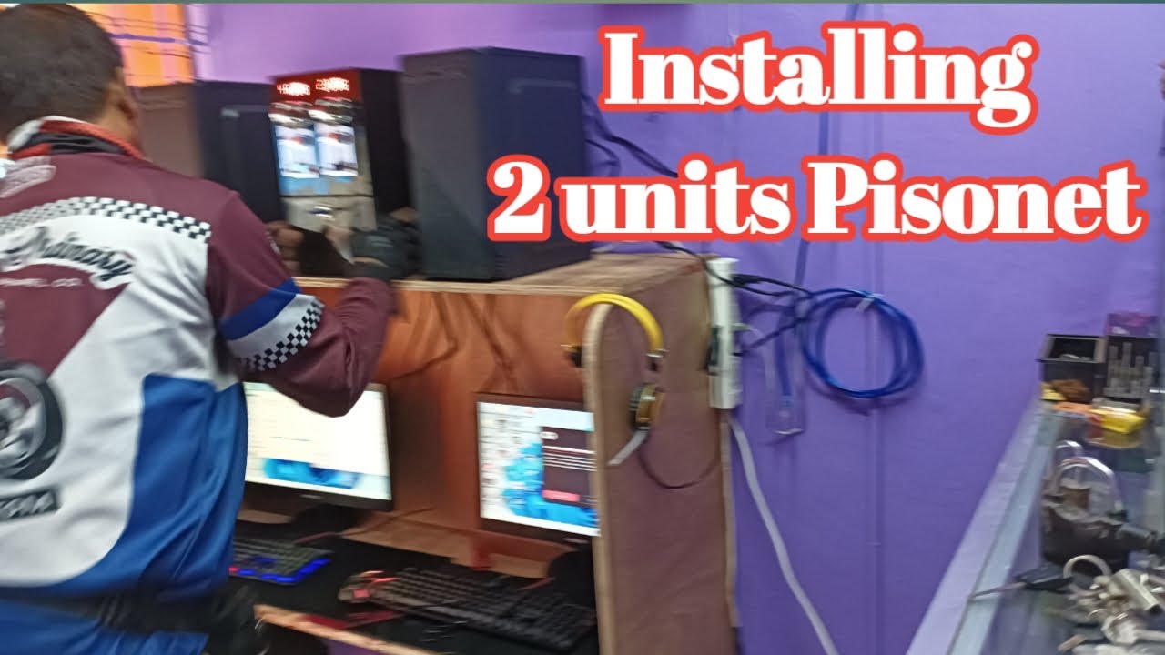 Installing 2 units pisonet - YouTube