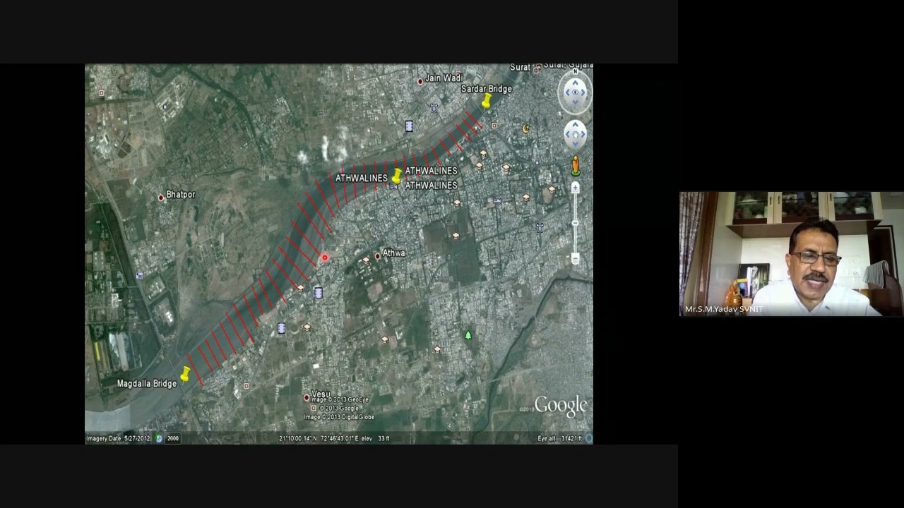 1D Modelling of river reach using HEC RAS to access carrying capacity ...