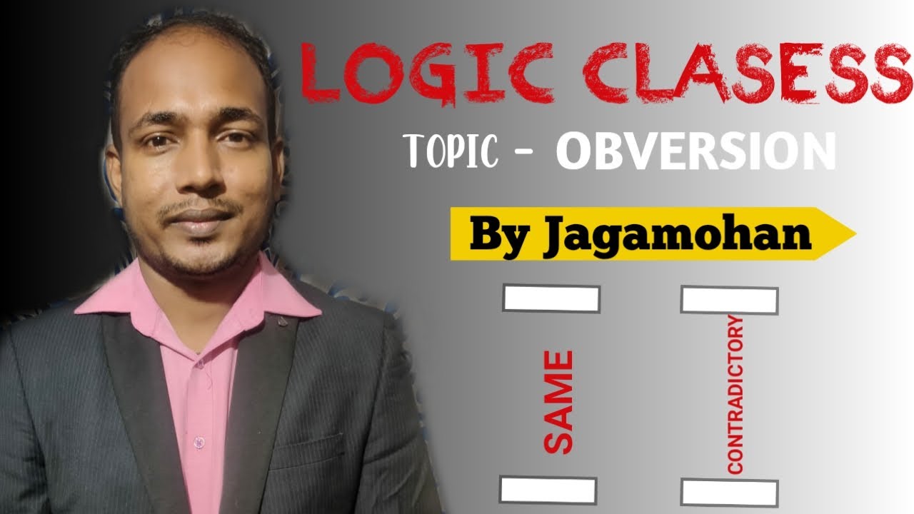 Obversion | Logic Classes | Jagamoahn Prusty - YouTube