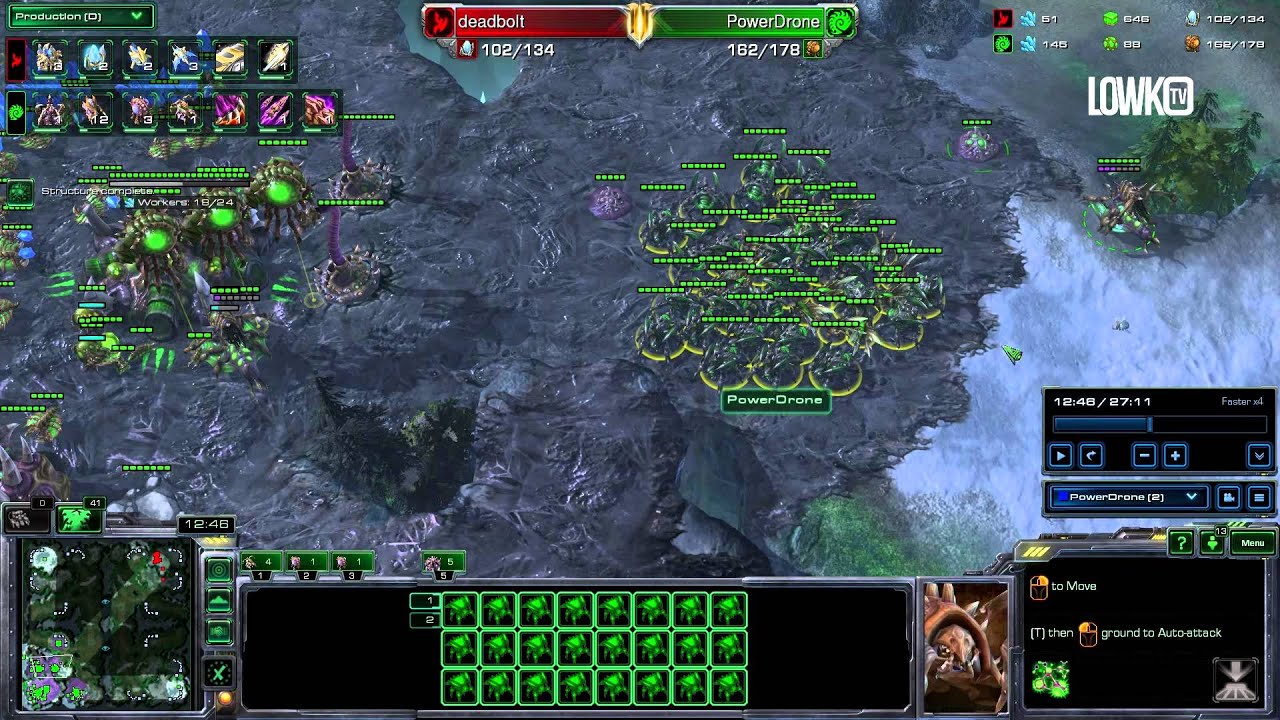 Scouting in Zerg versus Protoss (StarCraft 2: Heart of the Swarm) - YouTube
