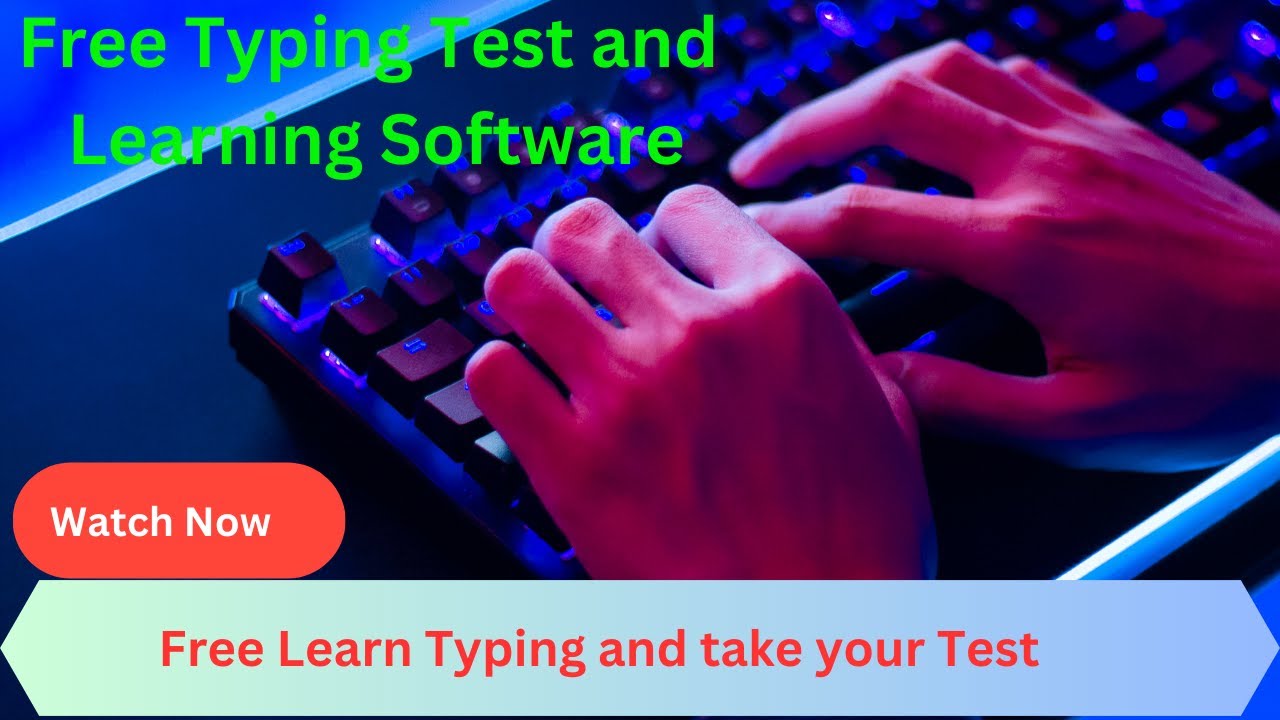 Best Free Typing Software for PC in 2023|Typing Test Free Software and ...