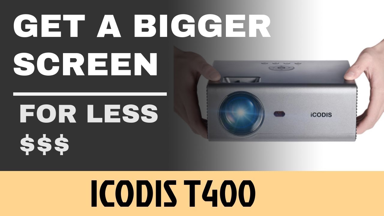 Get A Larger Screen For Less Money! ICODIS T400 Mini Projector (UPDATED ...
