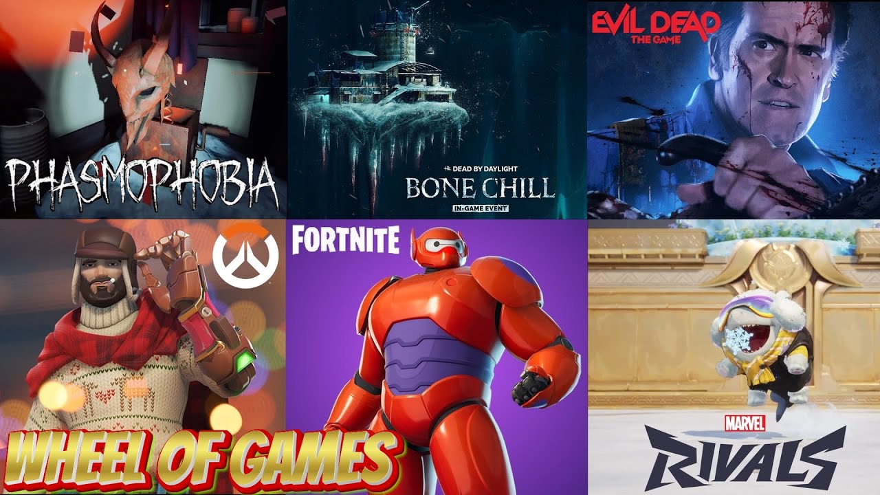 Wheel of Games is Back | Marvel Rivals Partner #evildead | live ...