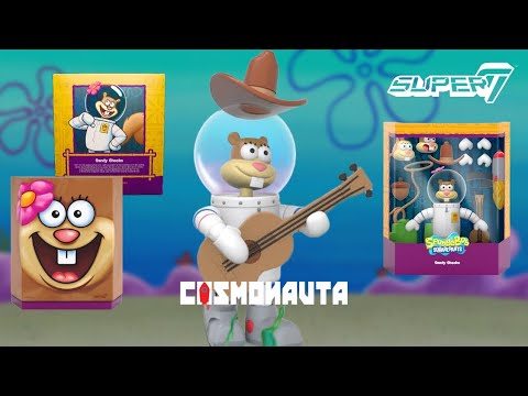 📦Unboxing Sandy Cheeks (Arenita) Super 7 Ultimates Bob Esponja - YouTube