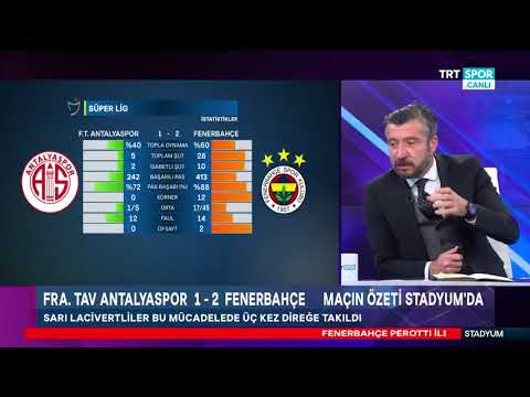 Tümer Metin'den Fenerbahçe-Antalyaspor maçı değerlendirmesi | Perotti yorumu