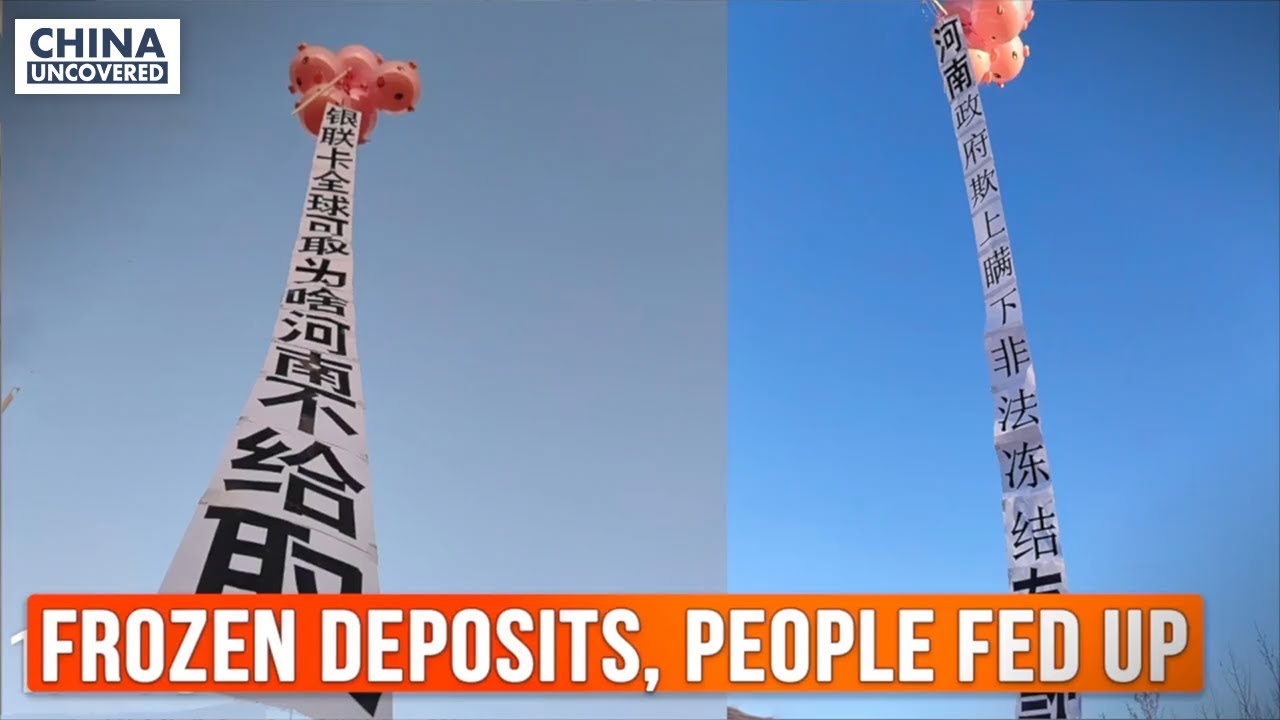 'Balloon Revolution' appears in China: Henan rural bank depositors ...