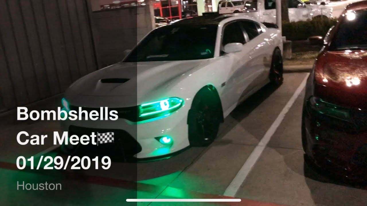Bombshells Houston Car Meet 01/29/2019 - YouTube