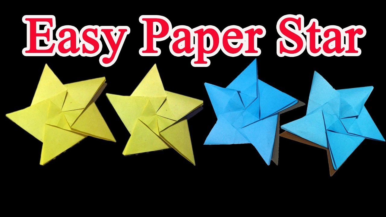 How to Make Origami Star (Easy Paper Star) - YouTube