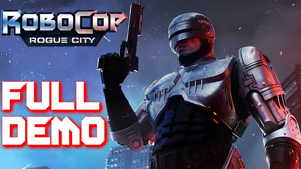 ROBOCOP ROGUE CITY Gameplay Walkthrough Full Demo PC [4K 60FPS] - No ...