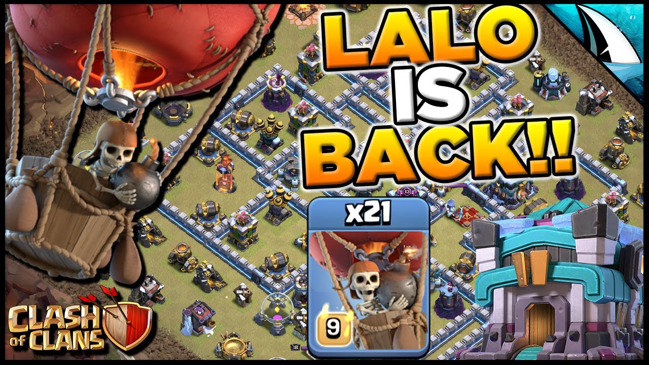 Lalo is Back! Air Attacks at Town Hall 13 | Clash of Clans - YouTube