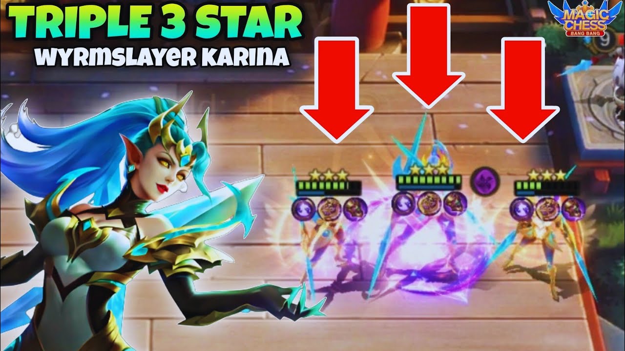 KARINA TITAN WYRMSLAYER - TRIPLE 3 STAR COMBO TERKUAT 2023 - YouTube