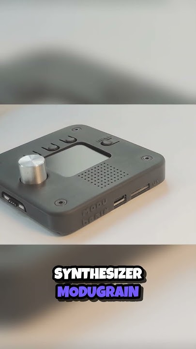 Modulox Brain - an Open Source modular synthesizer platform - YouTube