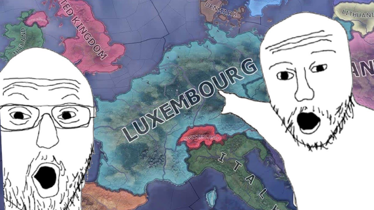 Hoi4 My GREATEST Luxembourg Game EVER! - YouTube