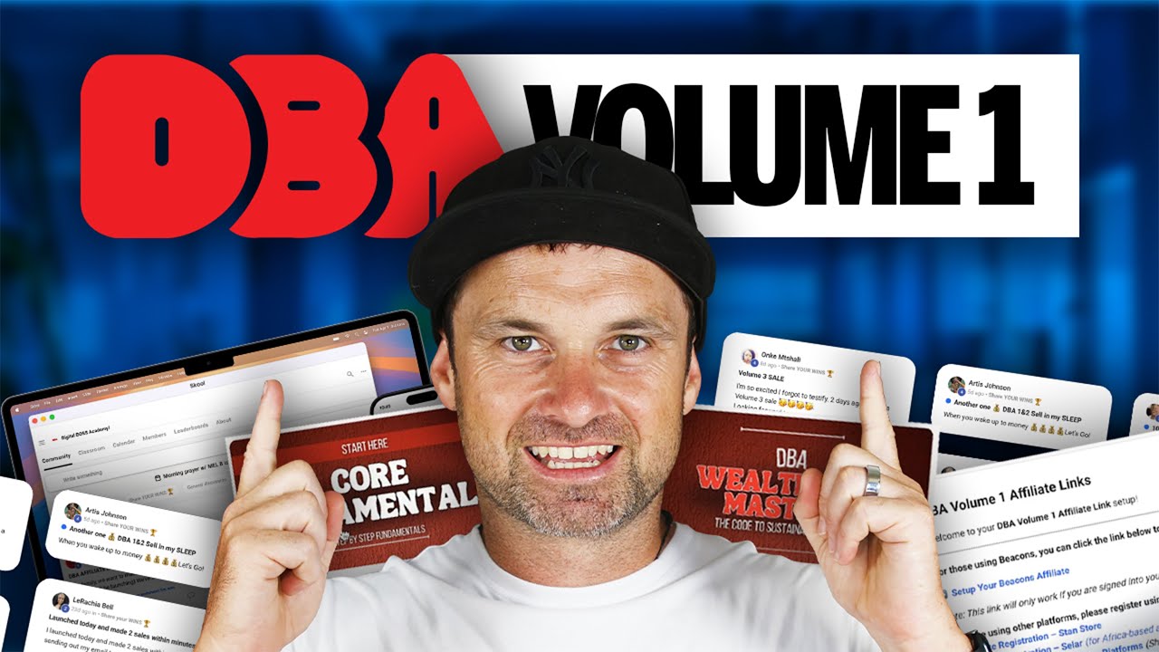 Digital Boss Academy Vol 1 Sneak Peak Inside DBA Volume 1 - YouTube