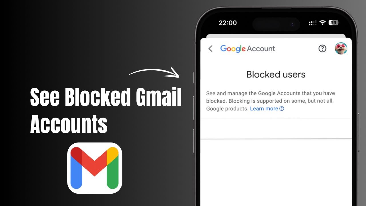 How to See Blocked Gmail Accounts? - YouTube