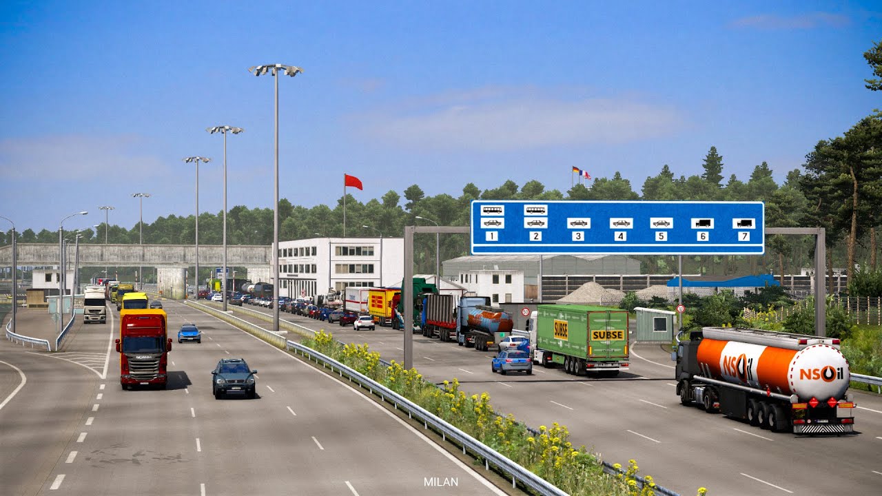 Inner German Border - Euro Truck Simulator 2 Mod - YouTube