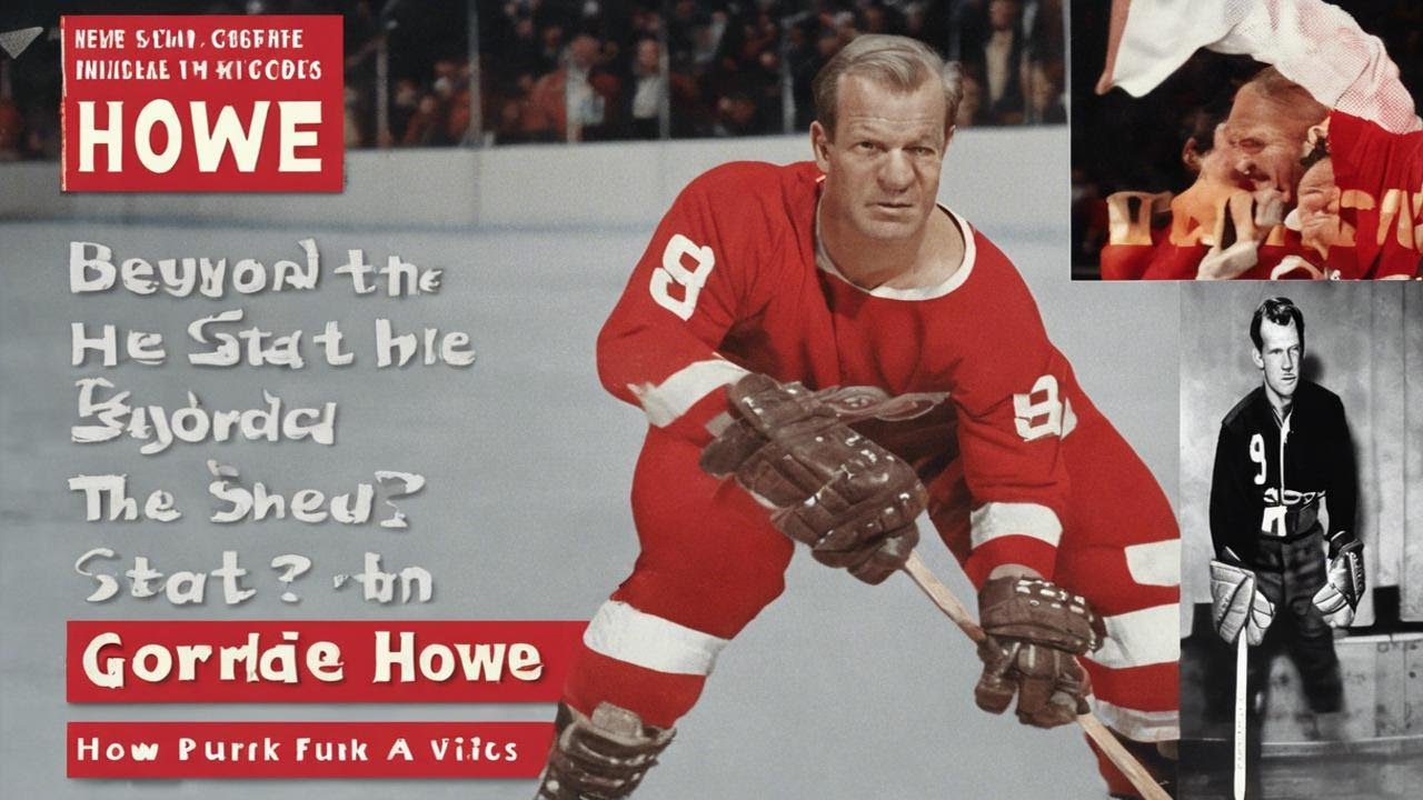 Gordie Howe: Beyond the Stat Sheet - How Did He Become a Hockey Icon ...