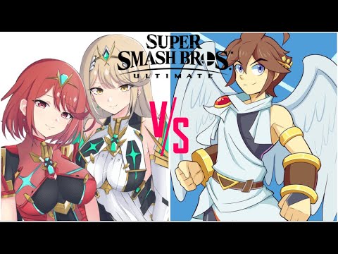 Super Smash Bros Ultimate: Pyra/Mythra vs. Pit - YouTube