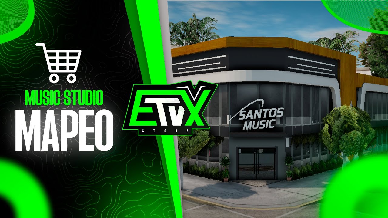 [MTA:SA] Music Studio - Etvx Store - YouTube