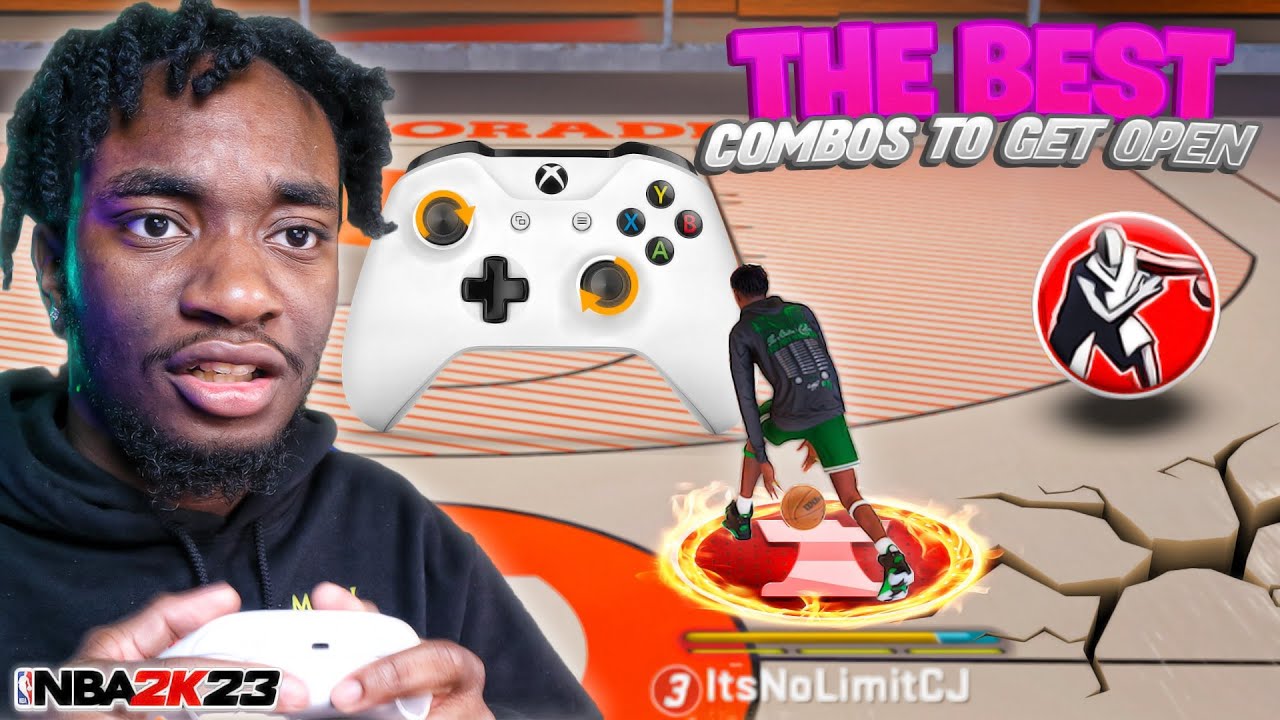 TOP 3 BEST COMBOS TO GET OPEN EVERY TIME ON NBA 2K23! BEST DRIBBLE ...