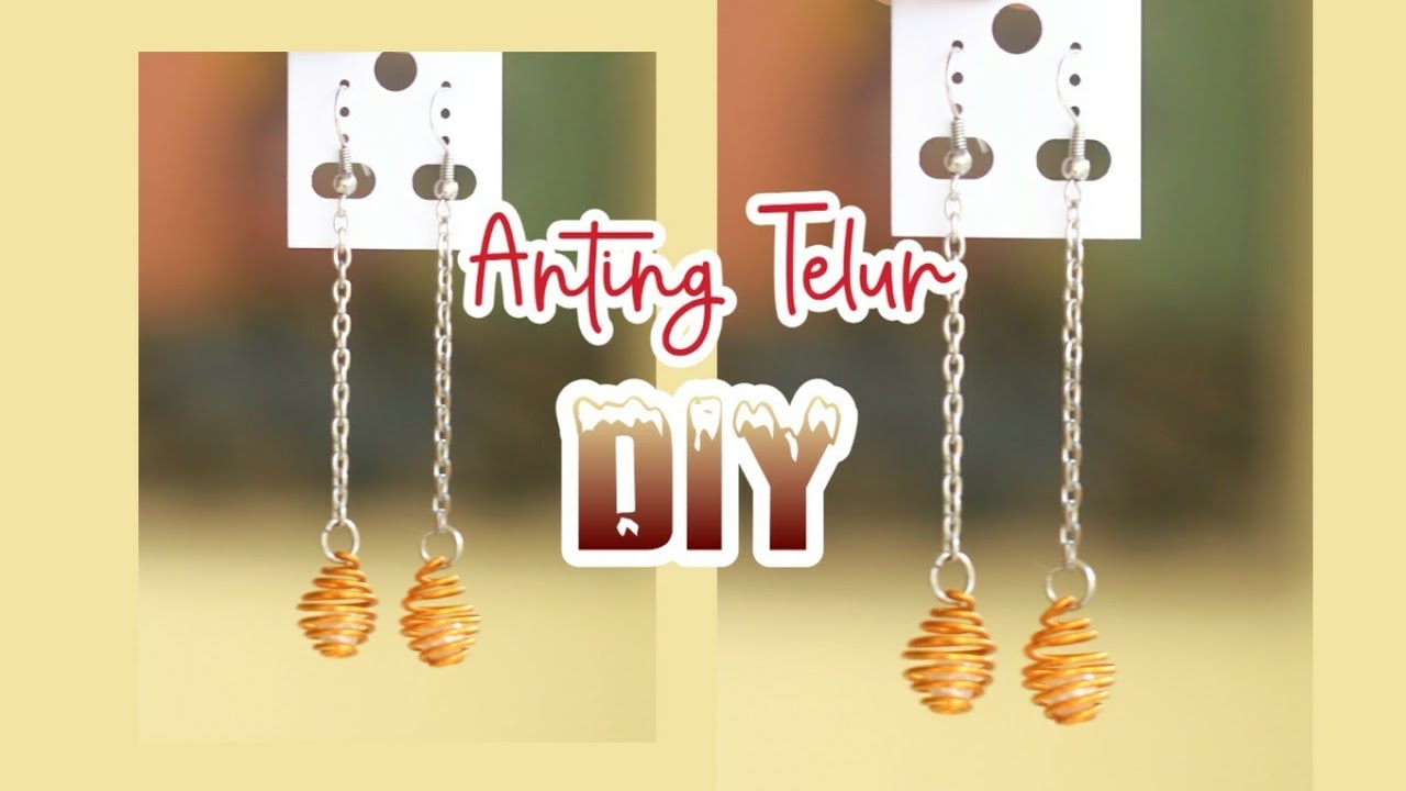 DIY Anting Telur Kece! | #DIYNM - YouTube