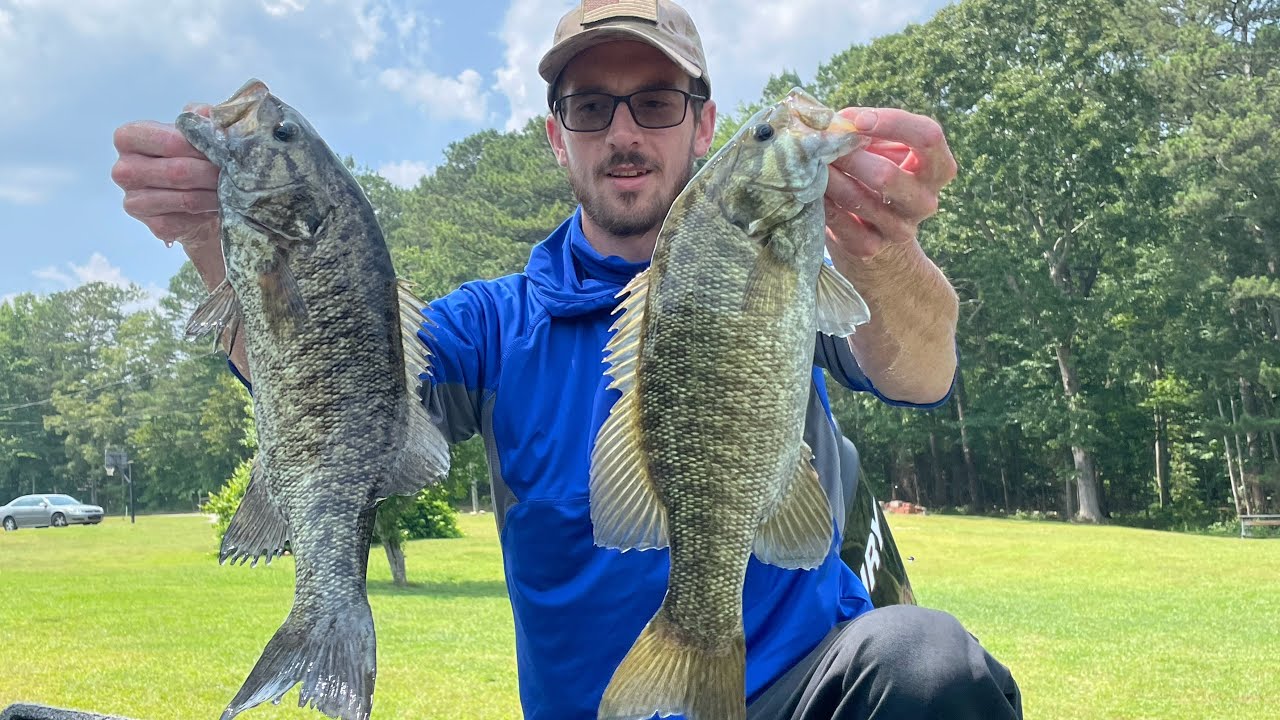 Cherokee Lake Smallmouth Bass Fishing 2023 - YouTube