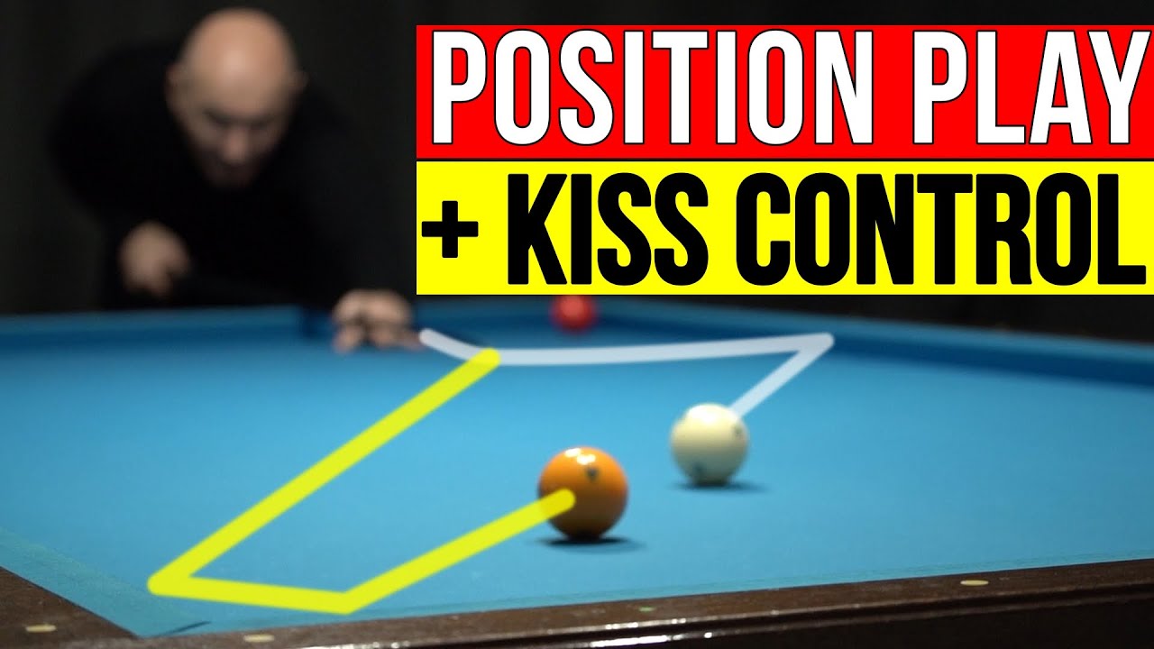 Simple Billiard Position - Avoiding Kiss #3cushion #3쿠션 - YouTube