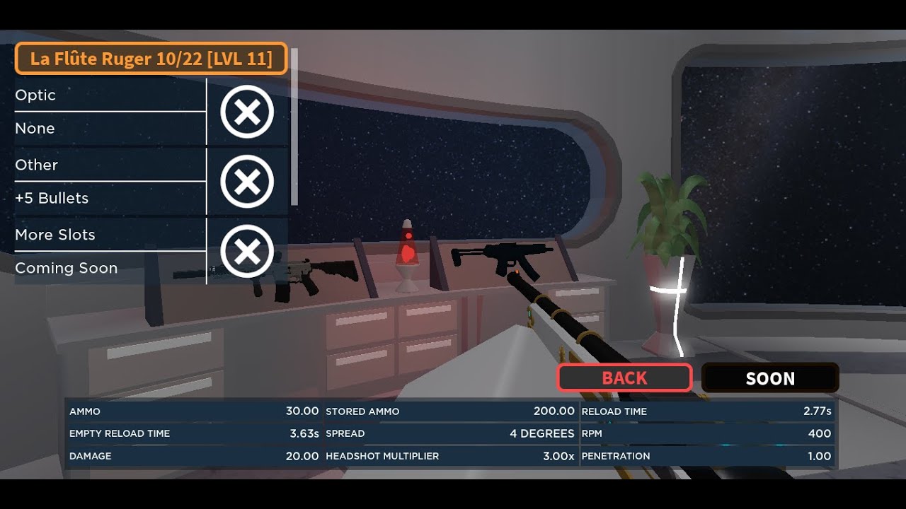 La Flute Ruger showcase (Roblox zombie stories) - YouTube