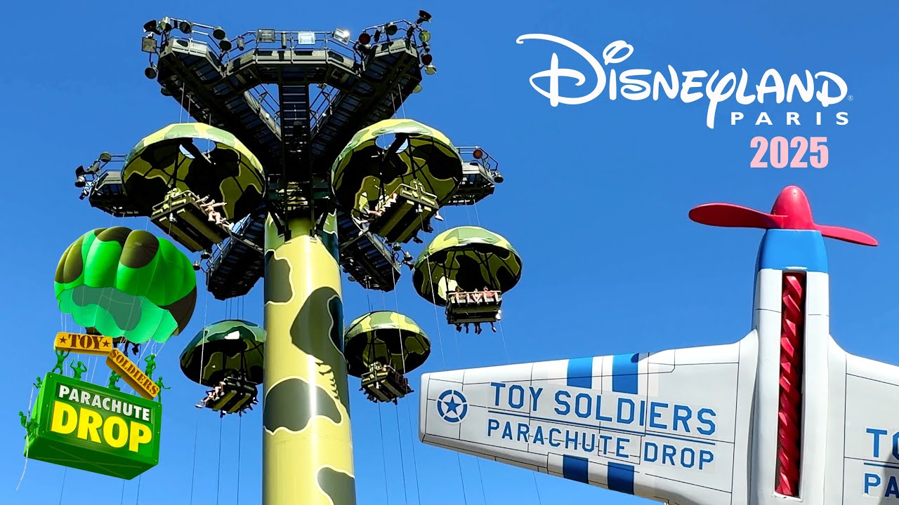 Toy Soldiers Parachute Drop 2025 - Walt Disney Studios Park ...