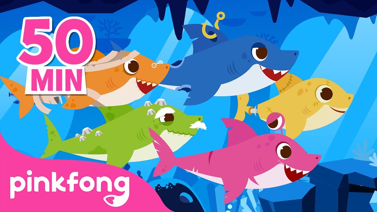 Famille de Zombie Baby Shark | +Comptines Halloween | Pinkfong ...