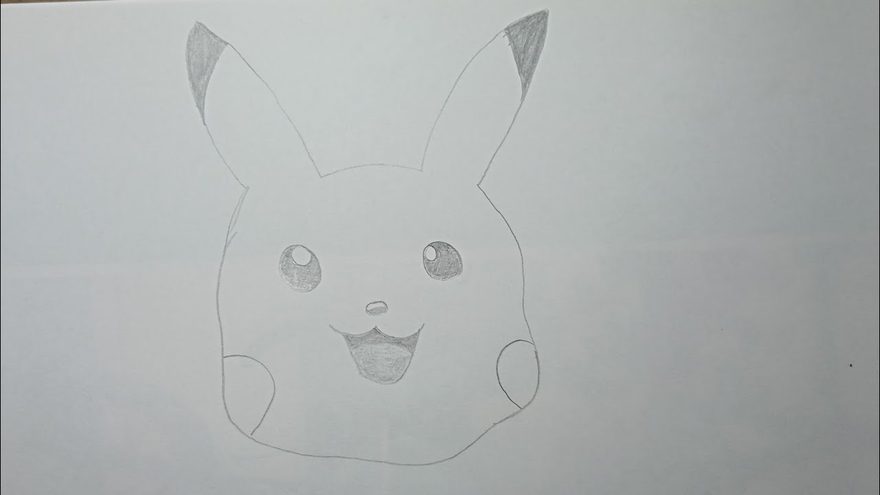 Pikachu easy sketch step by step // Normal pencil tutorial #art # ...