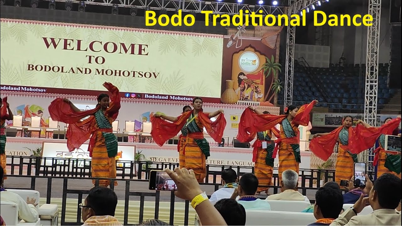 BODOLAND MOHOTSOV - Daosri Delai Dance - Bodo Traditional Dance - YouTube