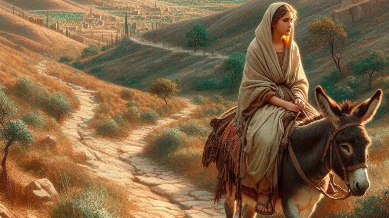 Arrival at Elizabeth's House Pt 1: Mary journeys to Hebron [Valtorta ...