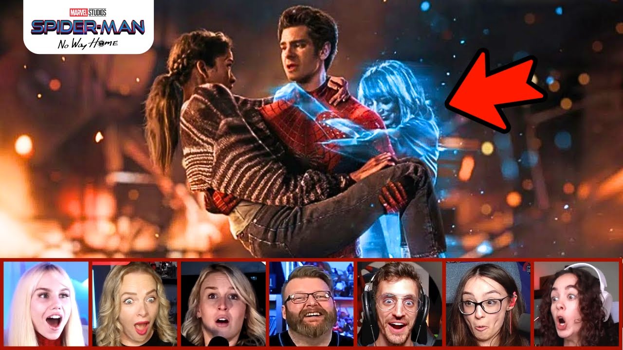 29 Reactions to Andrew Garfield Spiderman Saves MJ! - YouTube