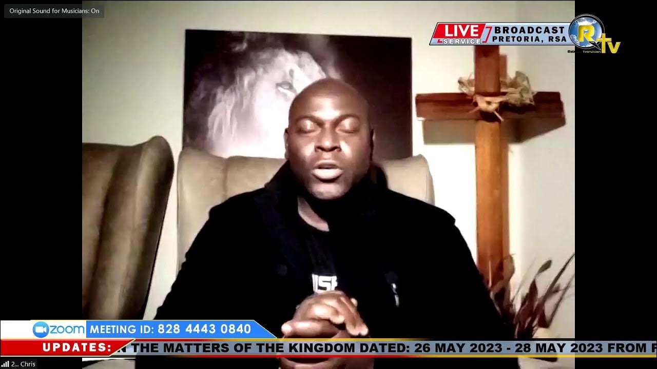 16 MAY 2023 TUESDAY LIVE BROADCAST SERVICE WITH PROF. LESEGO DANIEL AND SONS PART 1 - YouTube