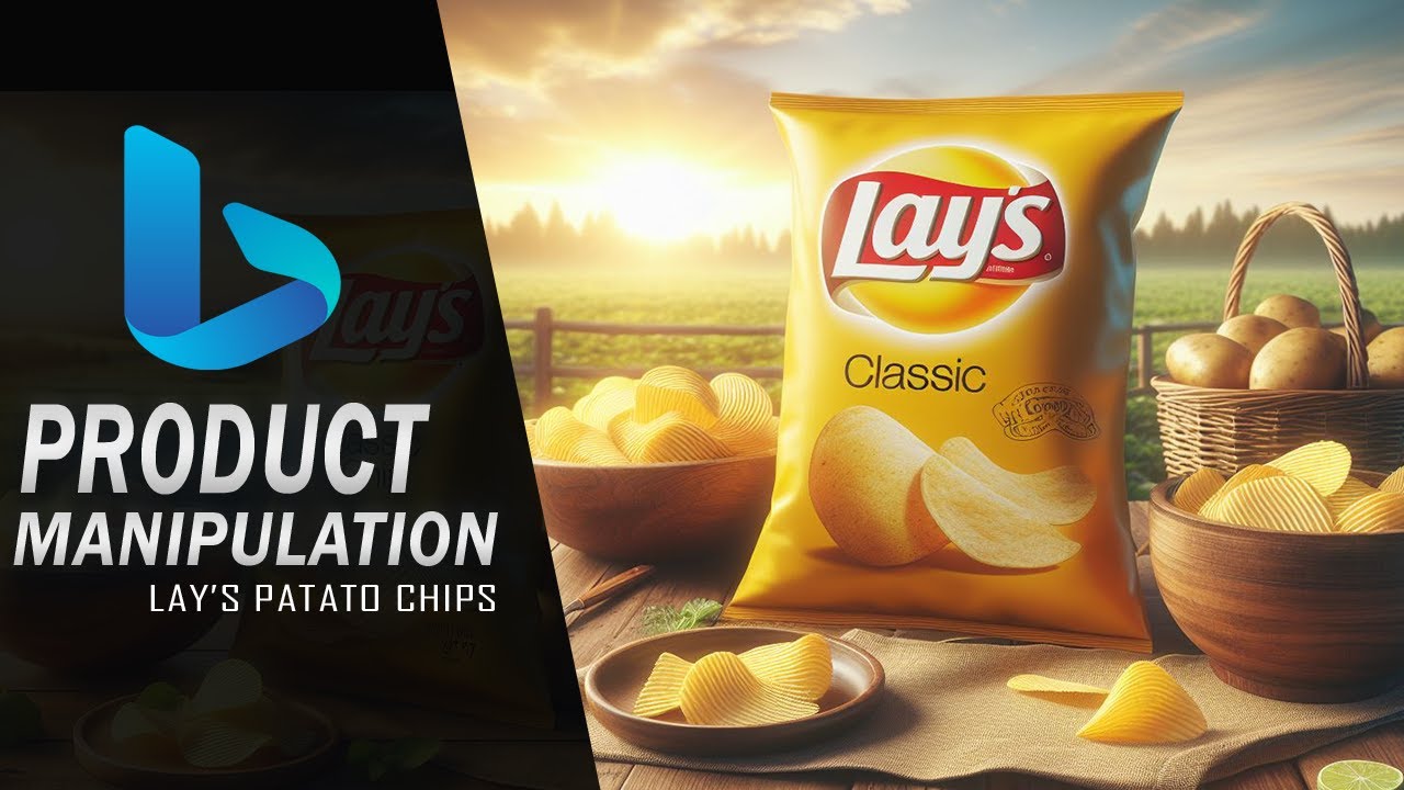 Create Product Manipulation Lays Potato Chips Creative Design With Ai ...