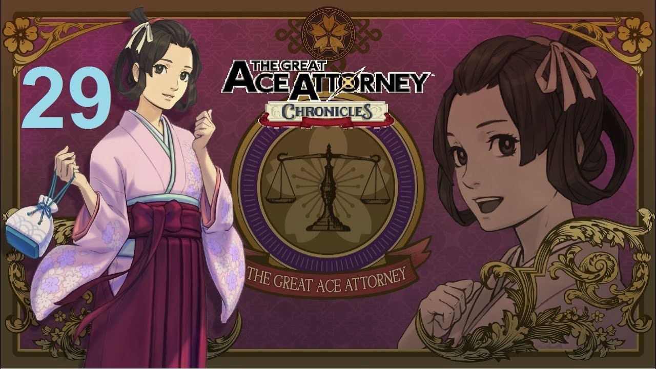 TIPPING THE SCALES- The Great Ace Attorney Chronicles (BLIND) #29 - YouTube