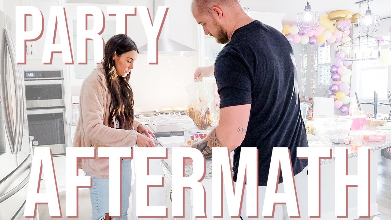 AFTER BIRTHDAY CLEAN UP | CLEAN WITH ME | MORE WITH MORROWS - YouTube