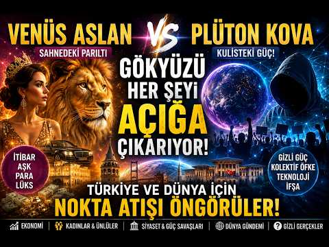 Gökyüzü Diyor ki: Vitrin Güzel Ama Kulis Çok Karanlık! #astroloji #türkiye #dünya #gündem