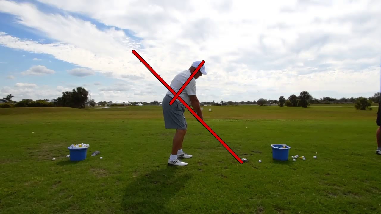 Right arm stays bent till after impact. - YouTube