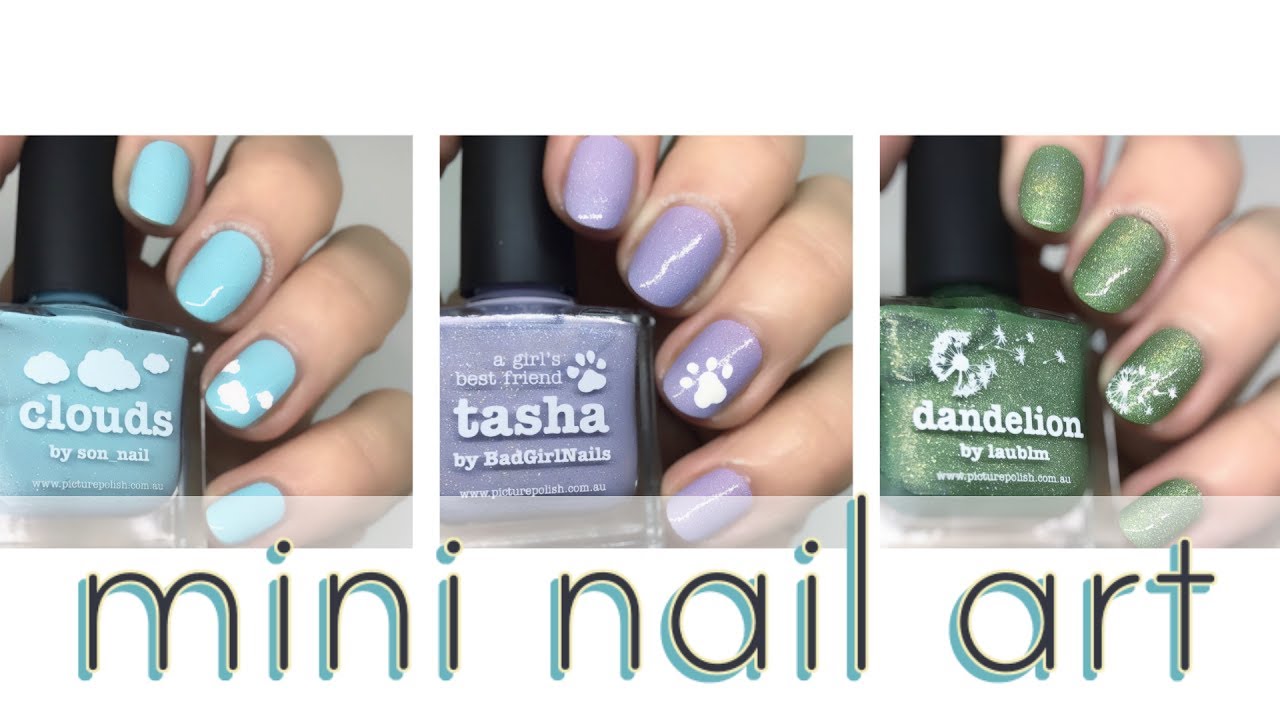 BECAUSE MINI'S ARE CUTE | MINI NAIL ART - YouTube