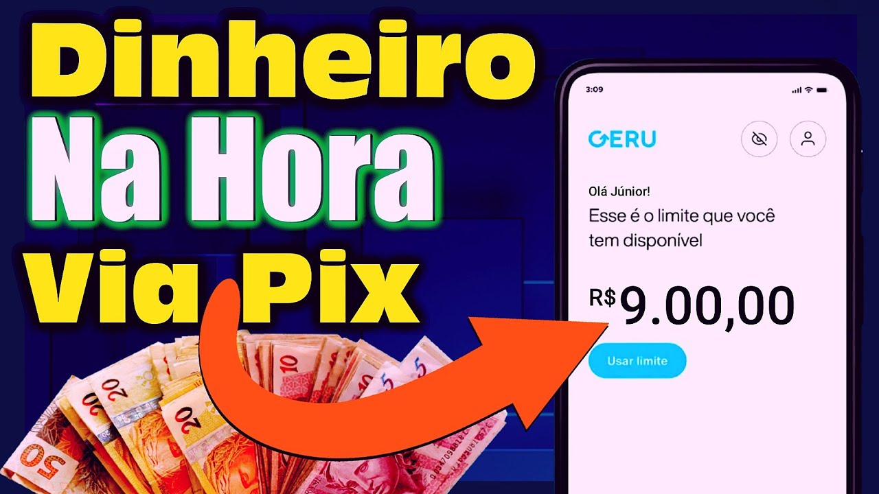 EMPRÉSTIMO PESSOAL COM ANÁLISE NA HORA Dinheiro Via Pix NA CONTA RÁPIDO GERU - YouTube