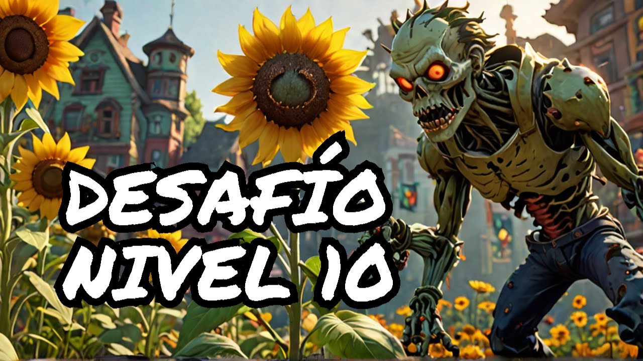 Plants vs Zombies Gameplay Level 10 (Year 2030) nights - YouTube