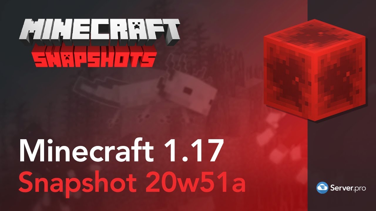 Minecraft Snapshot 20W51A - Server.pro - YouTube
