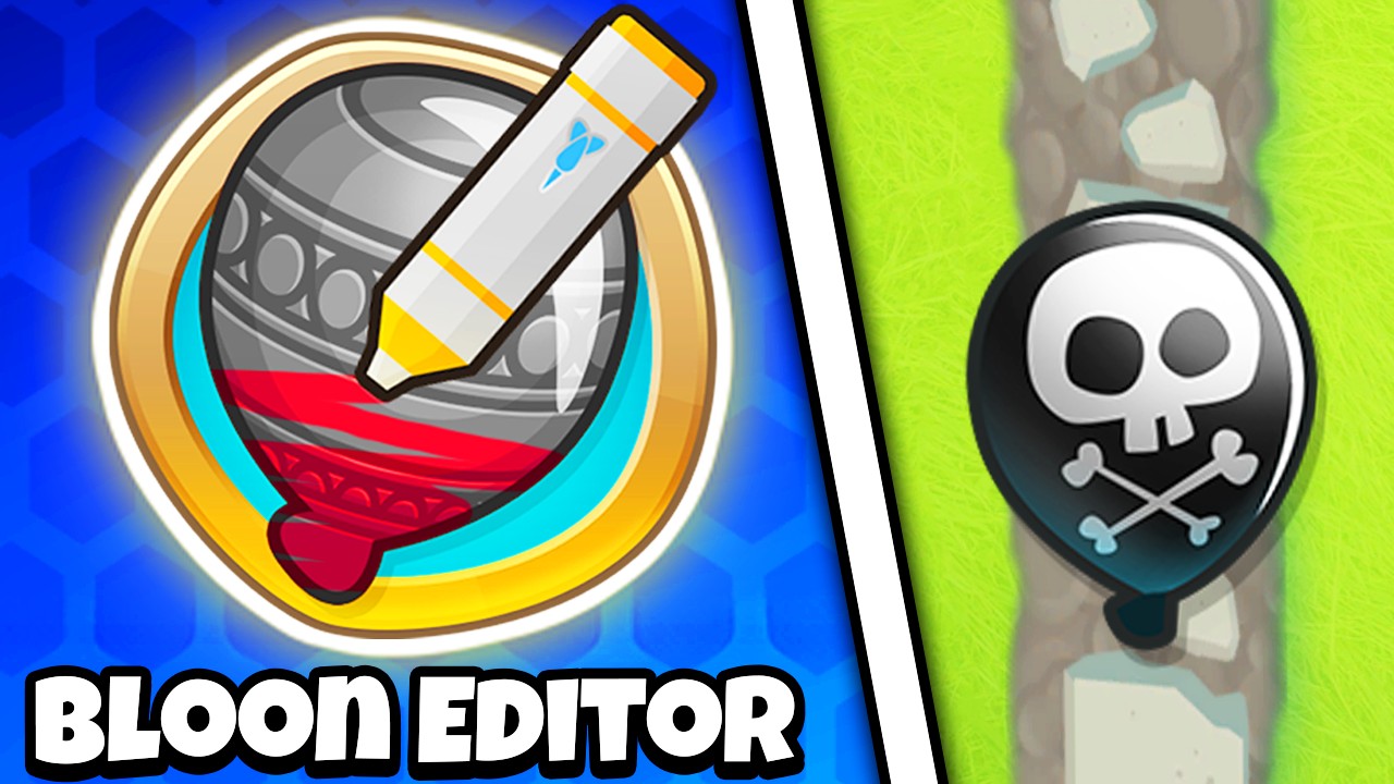 The BLOON EDITOR in Bloons TD 6! - YouTube