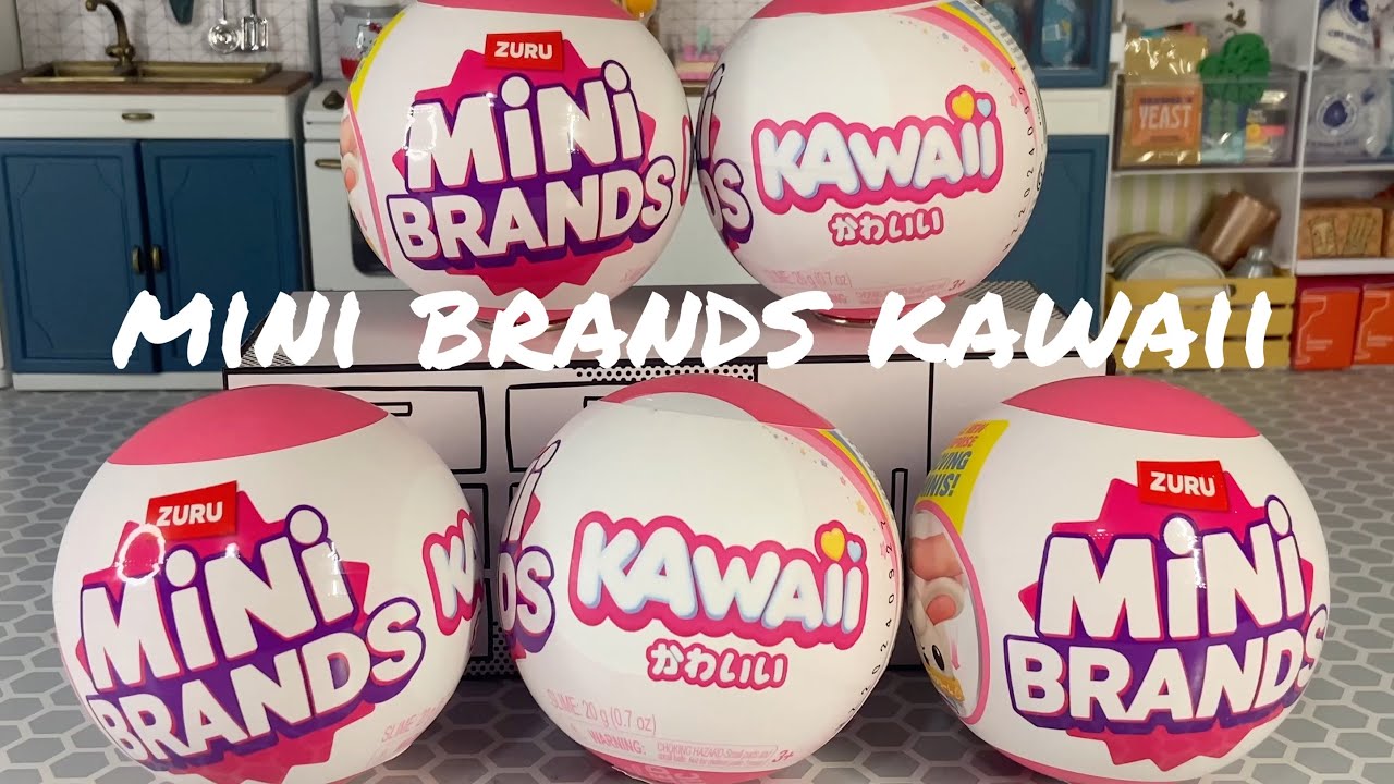**Unboxing NEW Mini Brands Kawaii series! 🥰 - YouTube