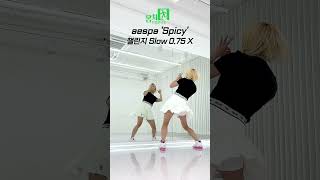 aespa 'Spicy' Dance slowly mirror mode | Doovi