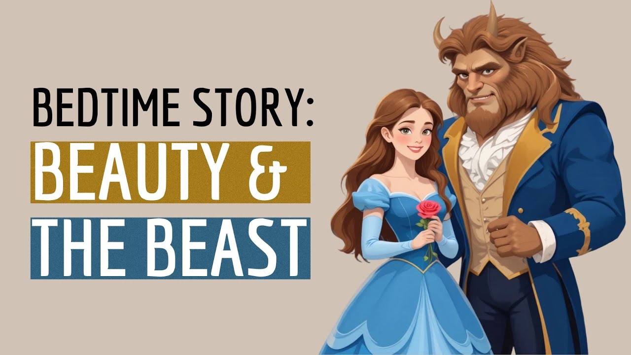 Bedtime Story: Beauty and the Beast | Relaxing English Fairy Tale for ...