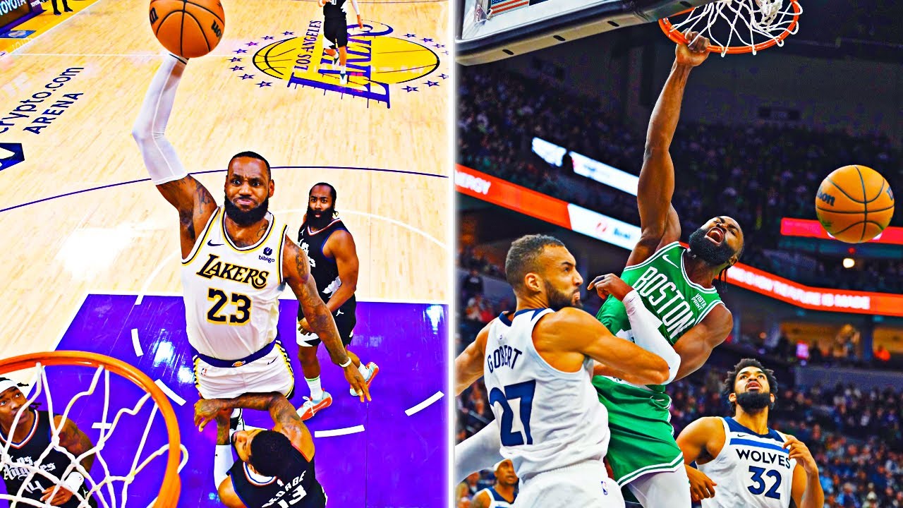 These Are The Most BRUTAL Dunks Of The NBA Season So Far! 🤯 - YouTube